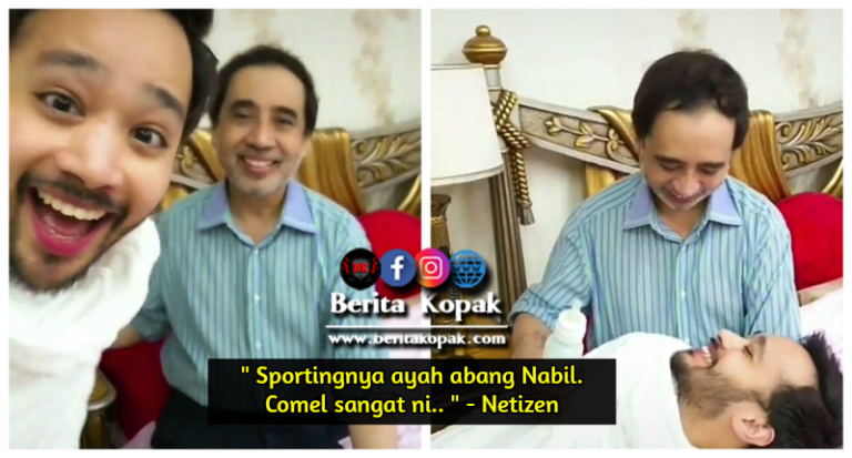 Sportingnya ayah abang Nabil. Comel sangat ni.. ” - Netizen | Berita ...
