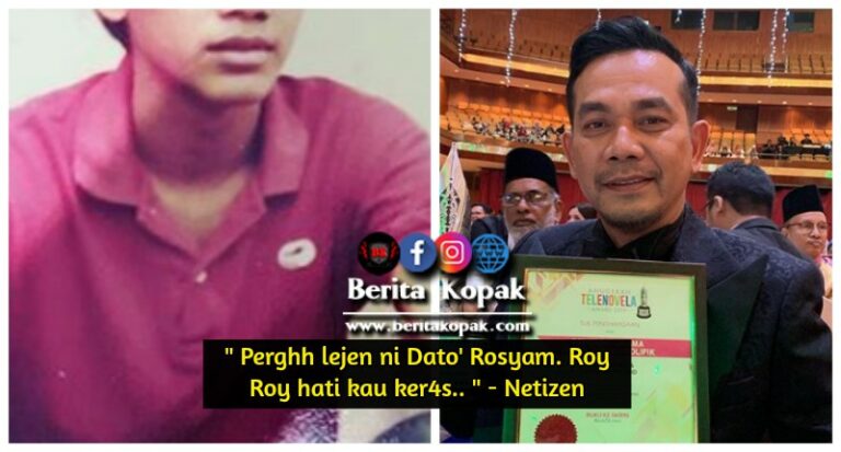 Perghh lejen ni Dato’ Rosyam. Roy Roy hati kau keras.. ” - Netizen ...