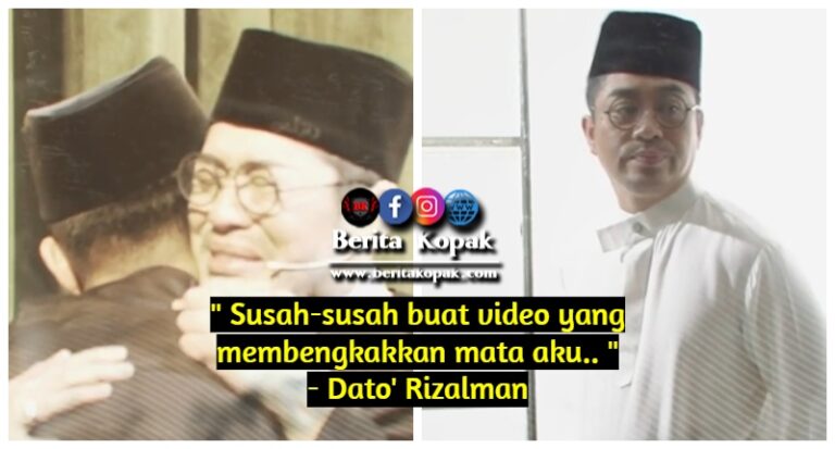 Susah-susah buat video yang membengk4kkan mata aku.. ” - Dato’ Rizalman ...