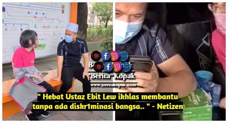 Hebat Ustaz Ebit Lew ikhlas membantu tanpa ada diskr1minasi bangsa ...