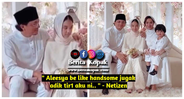 Aleesya be like handsome jugak adik tir1 aku ni.. ” - Netizen | Berita ...