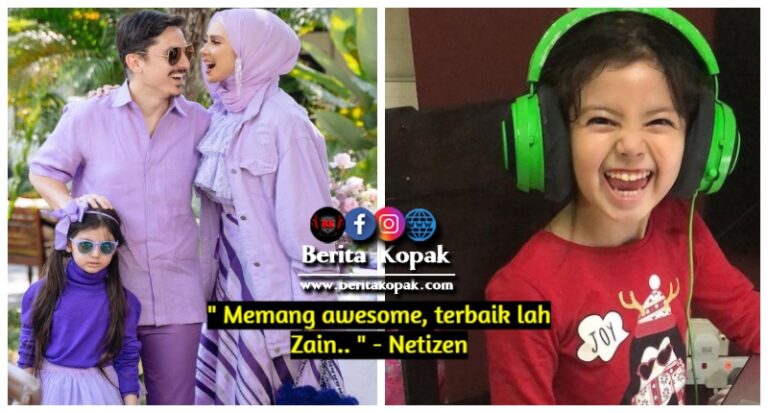 Memang awesome, terbaik lah Zain.. ” - Netizen | Berita Kopak CC