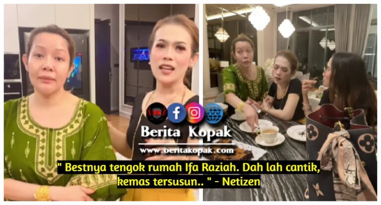 Bestnya tengok rumah Ifa Raziah. Dah lah cantik, kemas tersusun ...