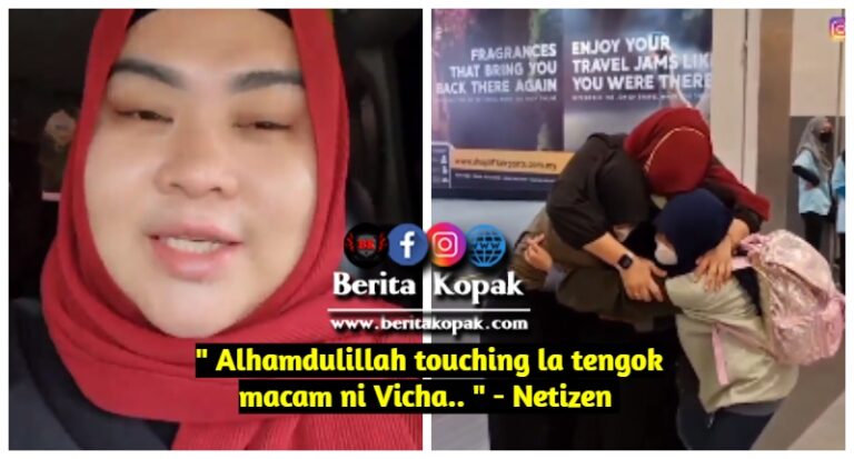 Alhamdulillah touching la tengok macam ni Vicha.. ” - Netizen | Berita ...