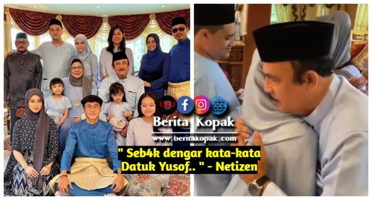 Seb4k dengar kata-kata Datuk Yusof.. ” - Netizen | Berita Kopak CC