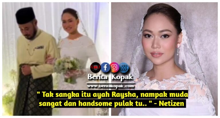 Tak sangka itu ayah Raysha, nampak muda sangat dan handsome pulak tu ...