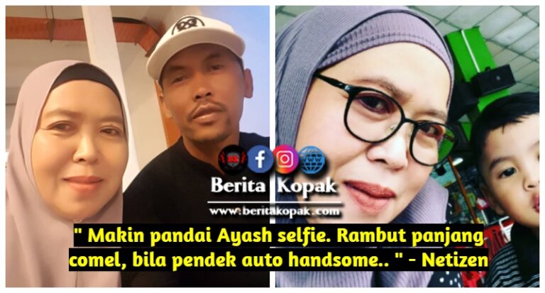 Makin pandai Ayash selfie. Rambut panjang comel, bila pendek auto handsome.. ” - Netizen ...