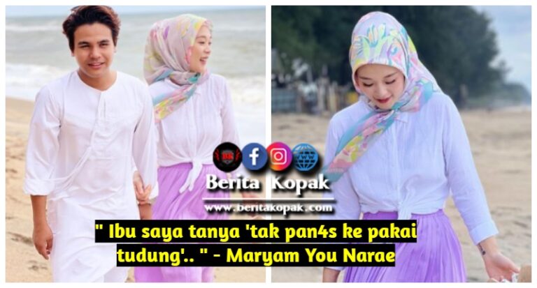 Ibu saya tanya ‘tak pan4s ke pakai tudung’.. ” - Maryam You Narae | Berita Kopak CC