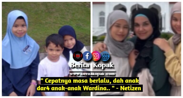 Cepatnya masa berlalu, dah anak dar4 anak-anak Wardina.. ” - Netizen ...