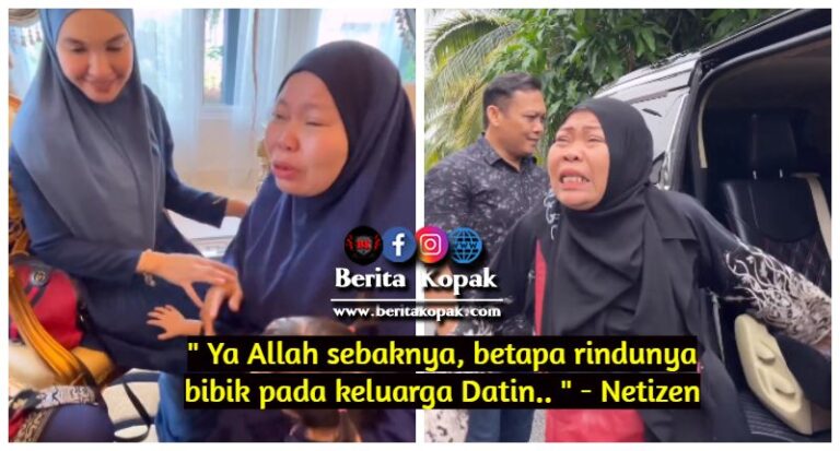 Ya Allah sebaknya, betapa rindunya bibik pada keluarga Datin ...