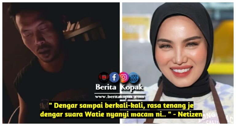 Dengar sampai berkali-kali, rasa tenang je dengar suara Watie nyanyi macam ni.. ” - Netizen ...