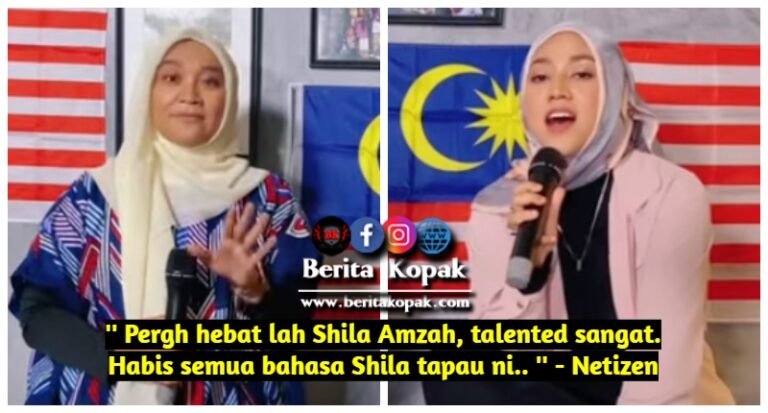 Pergh hebat lah Shila Amzah, talented sangat. Habis semua bahasa Shila ...