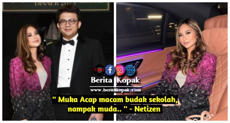 Muka Acap macam budak sekolah, nampak muda.. ” - Netizen | Berita Kopak CC