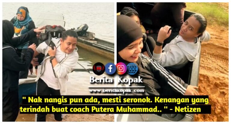 Nak nangis pun ada, mesti seronok. Kenangan yang terindah buat coach ...