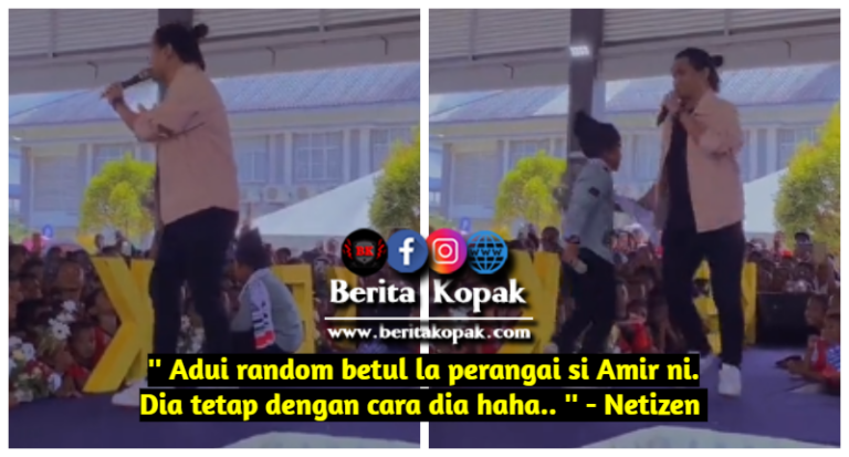 Random betul perangai Amir ni. Selamba dia je duduk borak dengan kawan ...