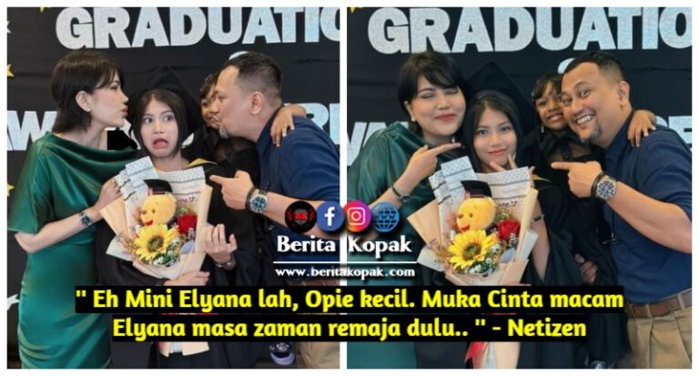 Eh Mini Elyana lah, Opie kecil. Muka Cinta macam Elyana masa zaman ...