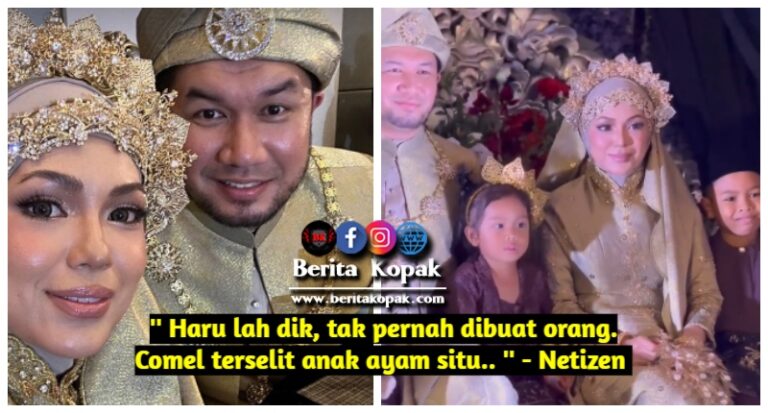 Haru lah dik, tak pernah dibuat orang. Comel terselit anak ayam situ ...