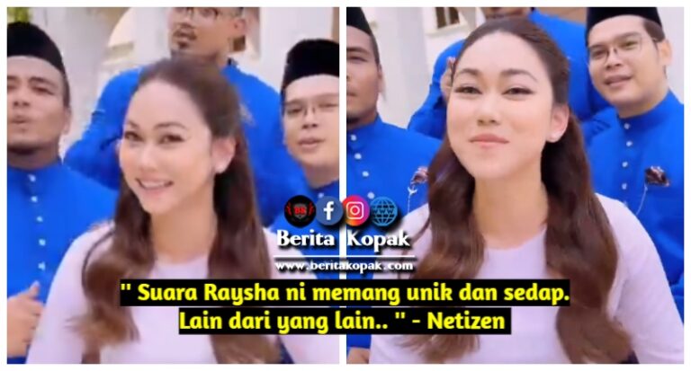 Suara Raysha ni memang unik dan sedap. Lain daripada yang lain.. ” - Netizen | Berita Kopak CC
