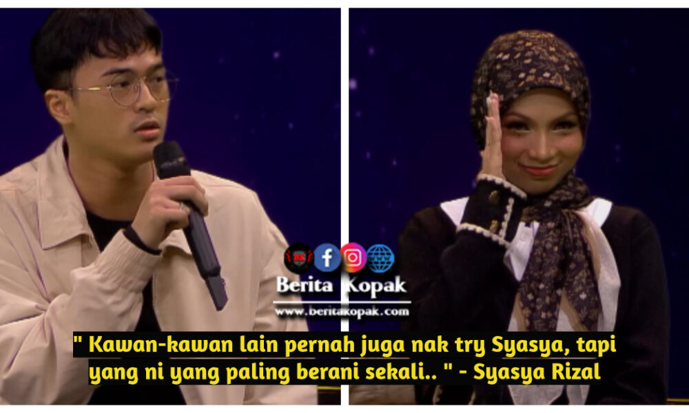 Kawan-kawan lain pernah juga nak try Syasya, tapi yang ni yang paling ...