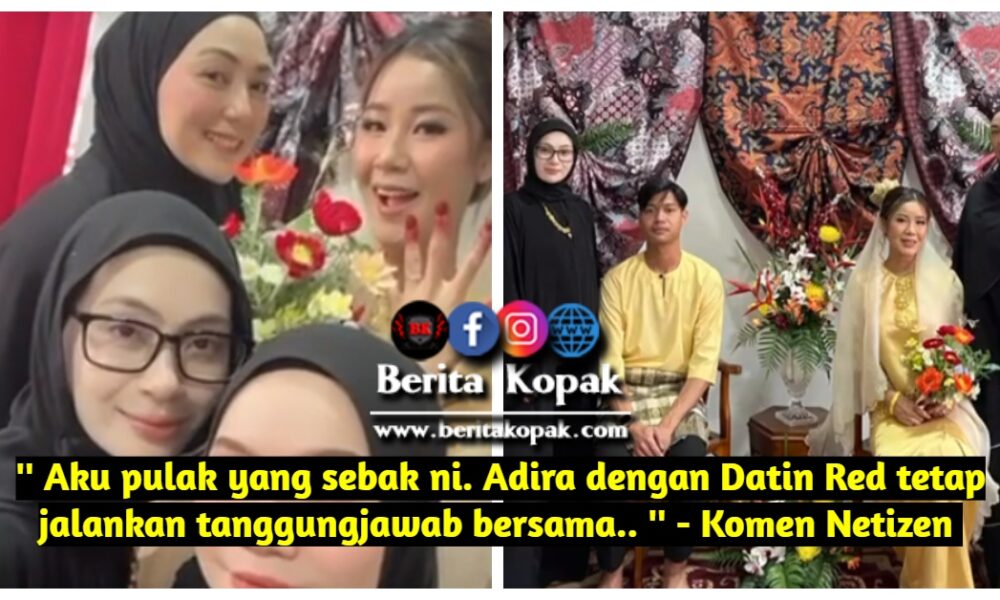 Aku pulak yang sebak ni. Adira dengan Datin Red tetap jalankan ...