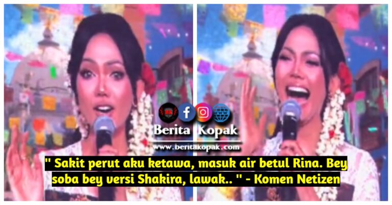 Sakit perut aku ketawa, masuk air betul Rina. Bey soba bey versi ...
