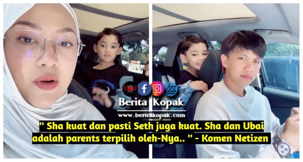 Sha kuat dan pasti Seth juga kuat. Sha dan Ubai adalah parents terpilih ...
