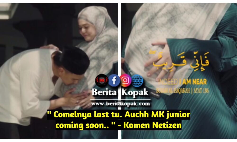 Comelnya last tu. Auchh MK junior coming soon.. ” - Komen Netizen ...