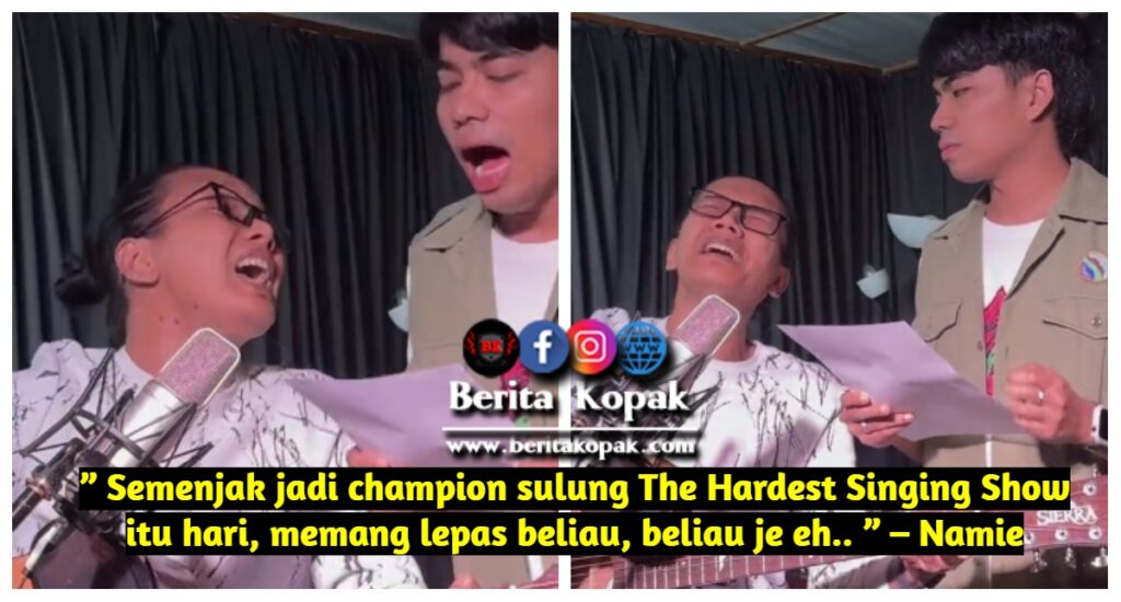 Semenjak jadi champion sulung The Hardest Singing Show itu hari, memang lepas beliau, beliau je ...