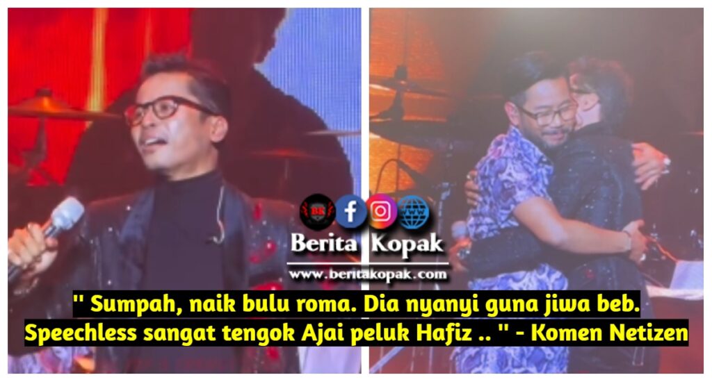 Sumpah, naik bulu roma. Dia nyanyi guna jiwa beb. Speechless sangat ...