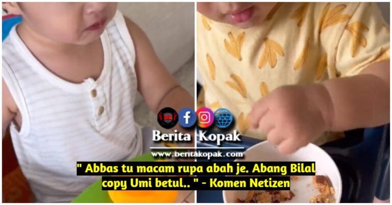 Abbas tu macam rupa abah je. Abang Bilal copy Umi betul.. ” - Komen ...