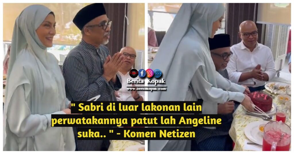 Sabri di luar lakonan lain perwatakannya, patut lah Angeline suka ...