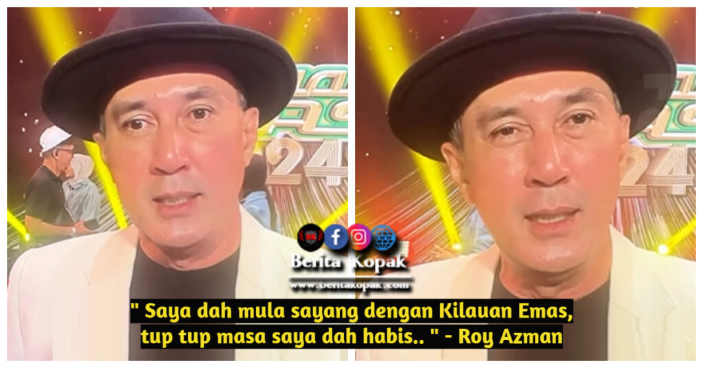 Saya dah mula sayang dengan Kilauan Emas, tup tup masa saya dah habis ...