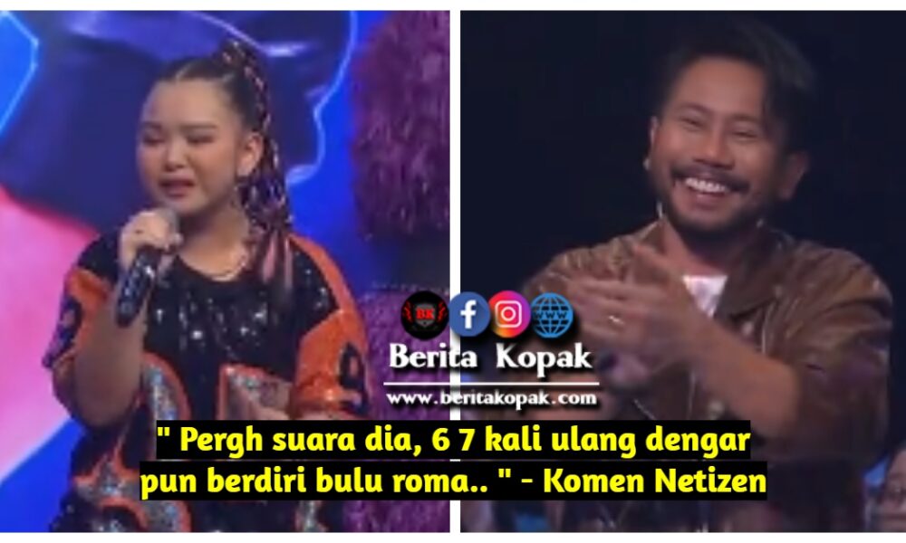 Pergh suara dia, 6 ke 7 kali ulang dengar pun berdiri bulu roma ...