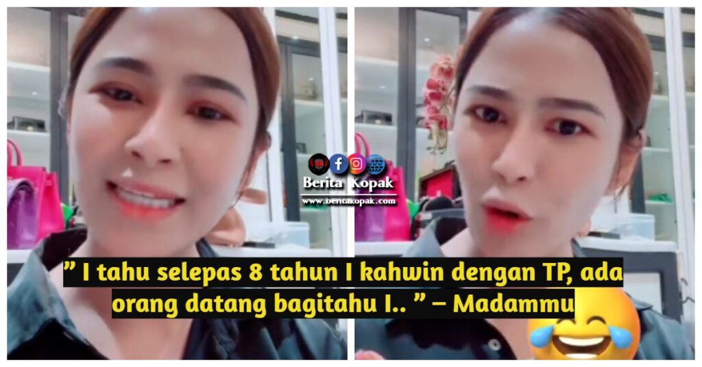 I tahu selepas 8 tahun I kahwin dengan TP, ada orang datang bagitahu I ...