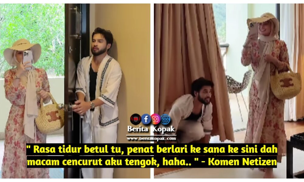 Rasa tidur betul tu, penat berlari ke sana ke sini. Dah macam cencurut ...