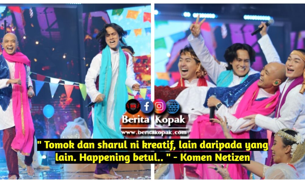 Tomok dan sharul ni kreatif, lain daripada yang lain. Happening betul ...