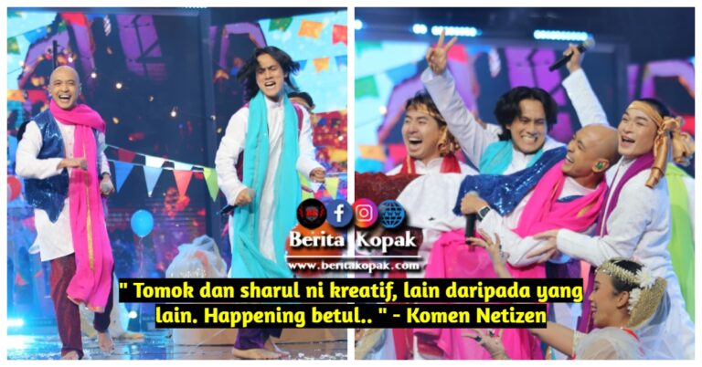 Tomok dan sharul ni kreatif, lain daripada yang lain. Happening betul ...
