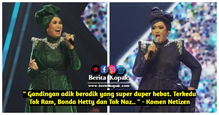 Gandingan adik beradik yang super duper hebat. Terkedu Tok Ram, Bonda ...