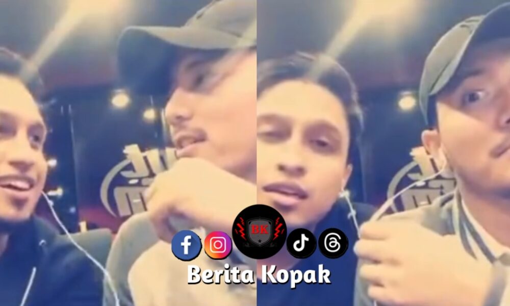 Saya sebenarnya geli, berdekah aku. Nasib tak makan penumbuk Fattah ...