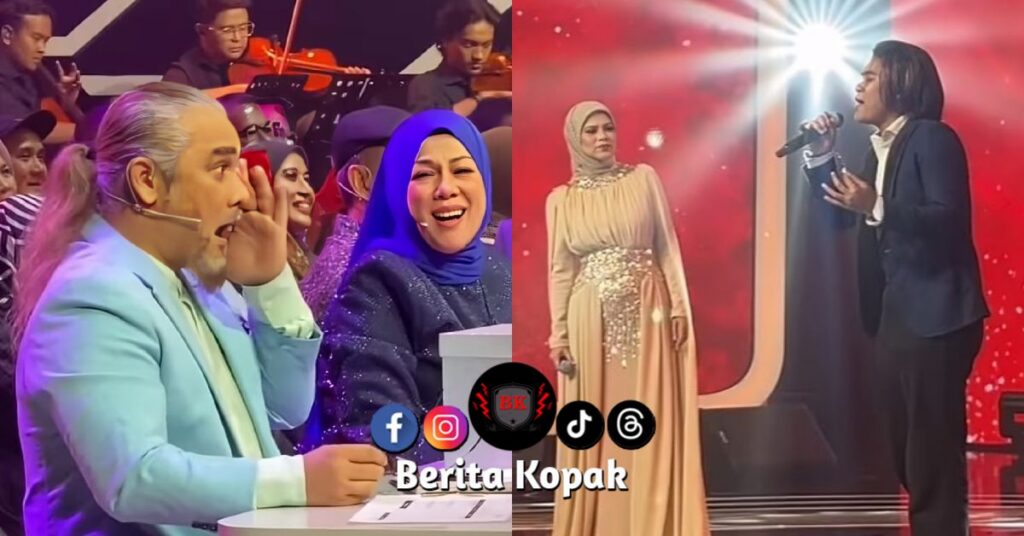 Dato’ Awie, jangan nangis. Merrah memang suara sedap.. ” - Komen Netizen | Berita Kopak CC