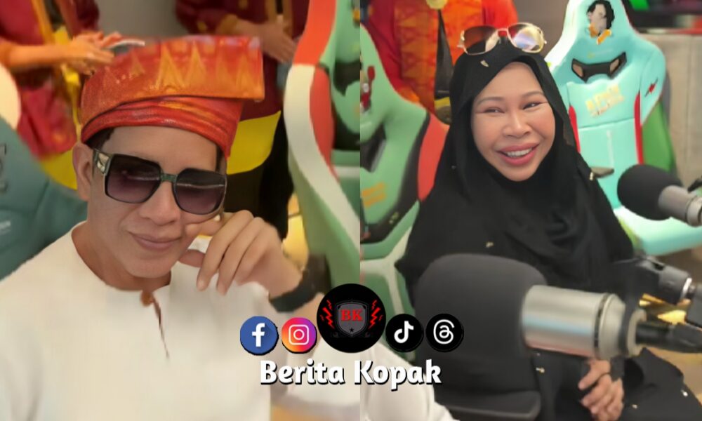 Cik Lan malu-malu yer sambil cerita. Dato’ Seri Vida tak cover dah ...