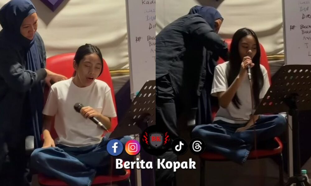 Sampai hari ni suaranya masih crack dan dada sempit susah untuk ...