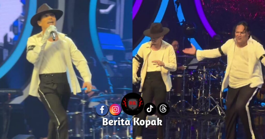 Mark ni real entertainer. Ingatkan selama ni dia tak pandai menari ...